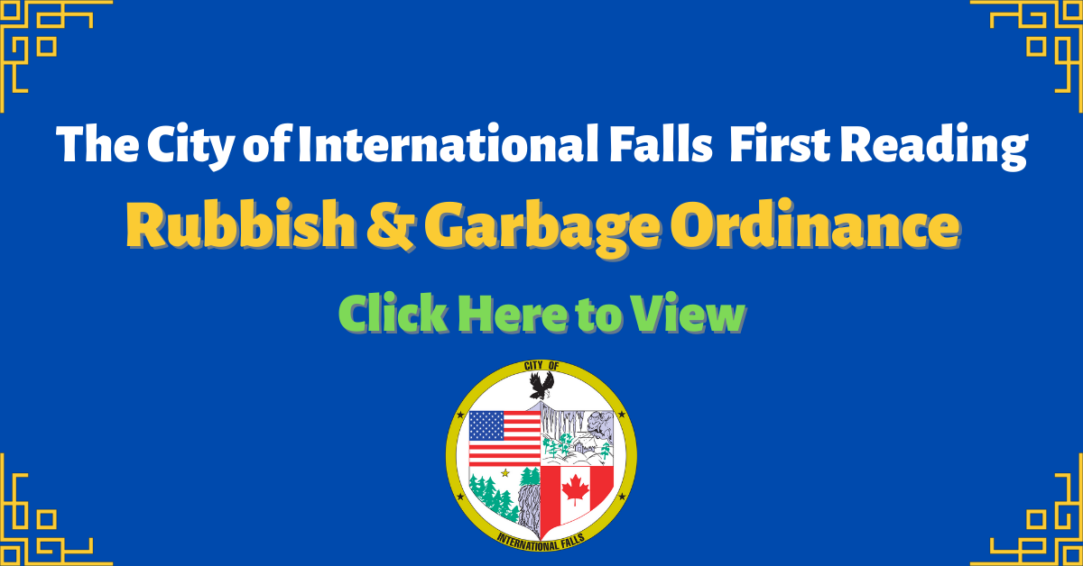 Section 308 – Rubbish and Garbage Ordinance (First Reading) – City of ...